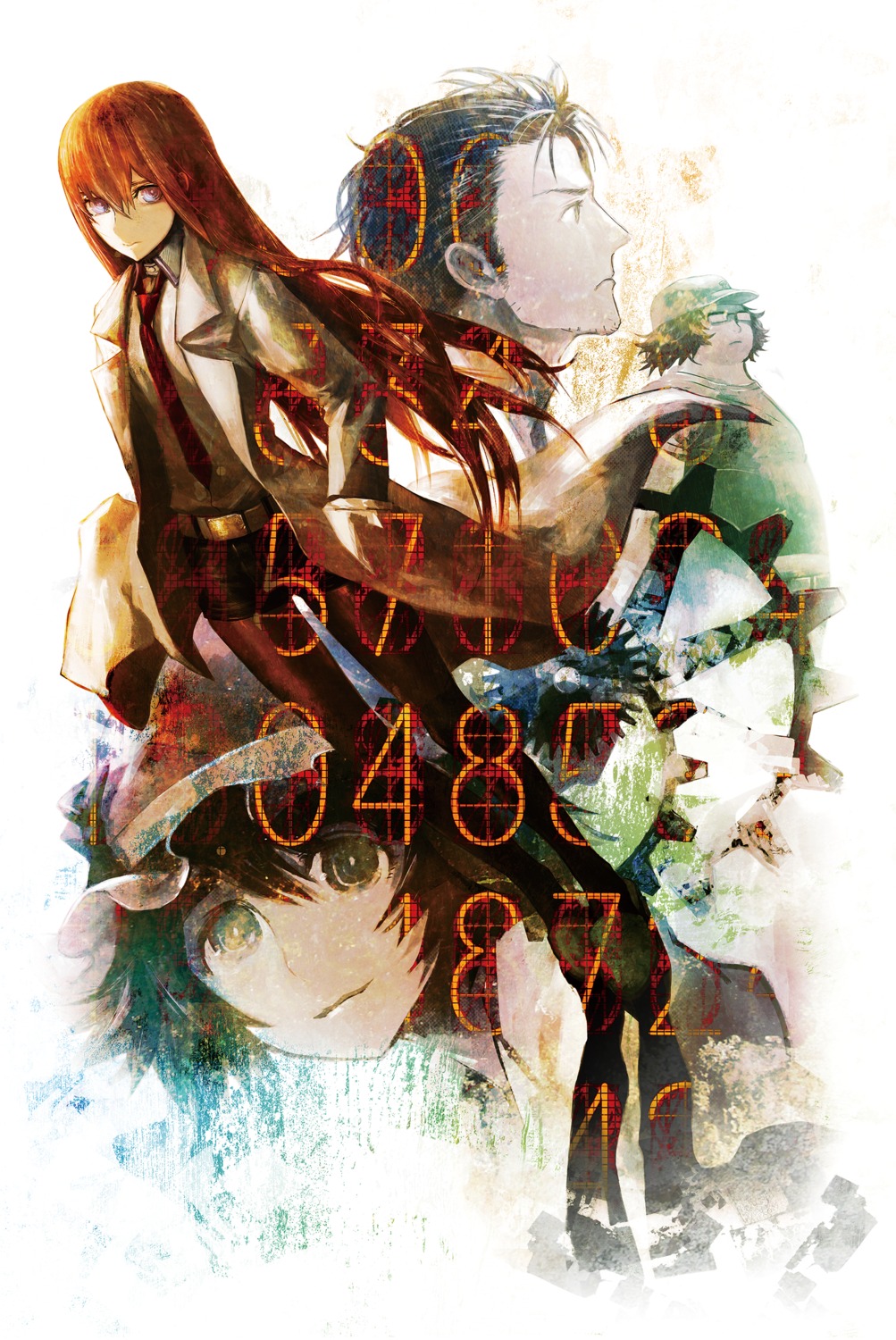 huke steins;gate hashida itaru makise kurisu okabe rintarou shiina mayuri | #278486 | yande.re